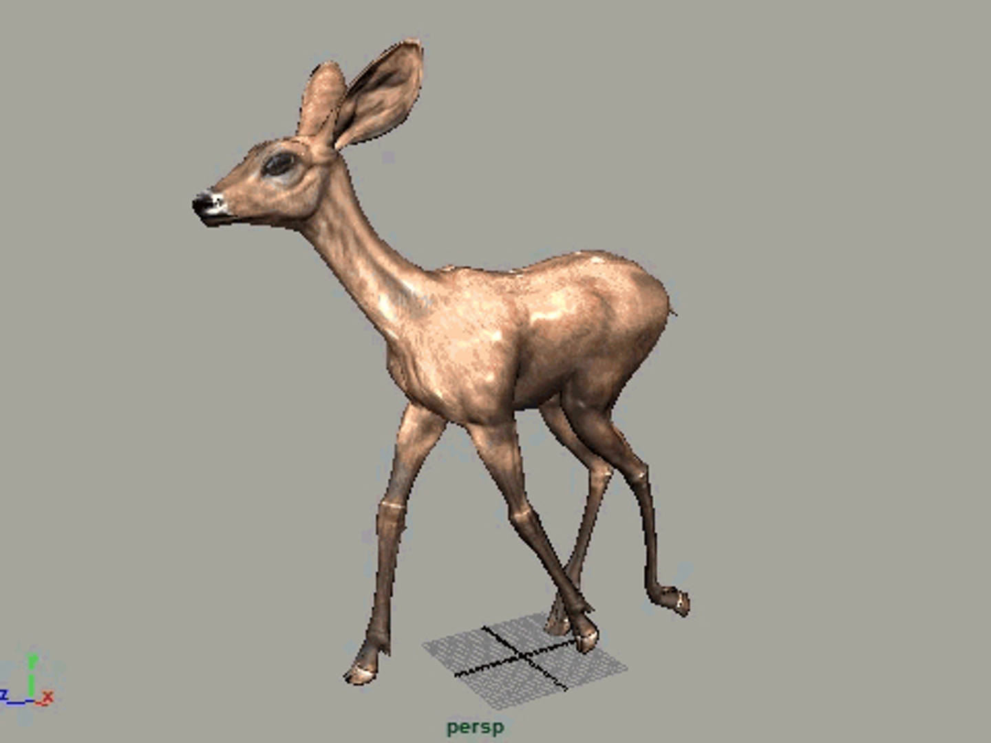 3d Deer Animal