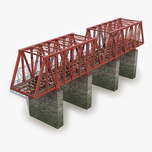 3D Railway Bridge Models - Browse & Download Formats - TurboSquid