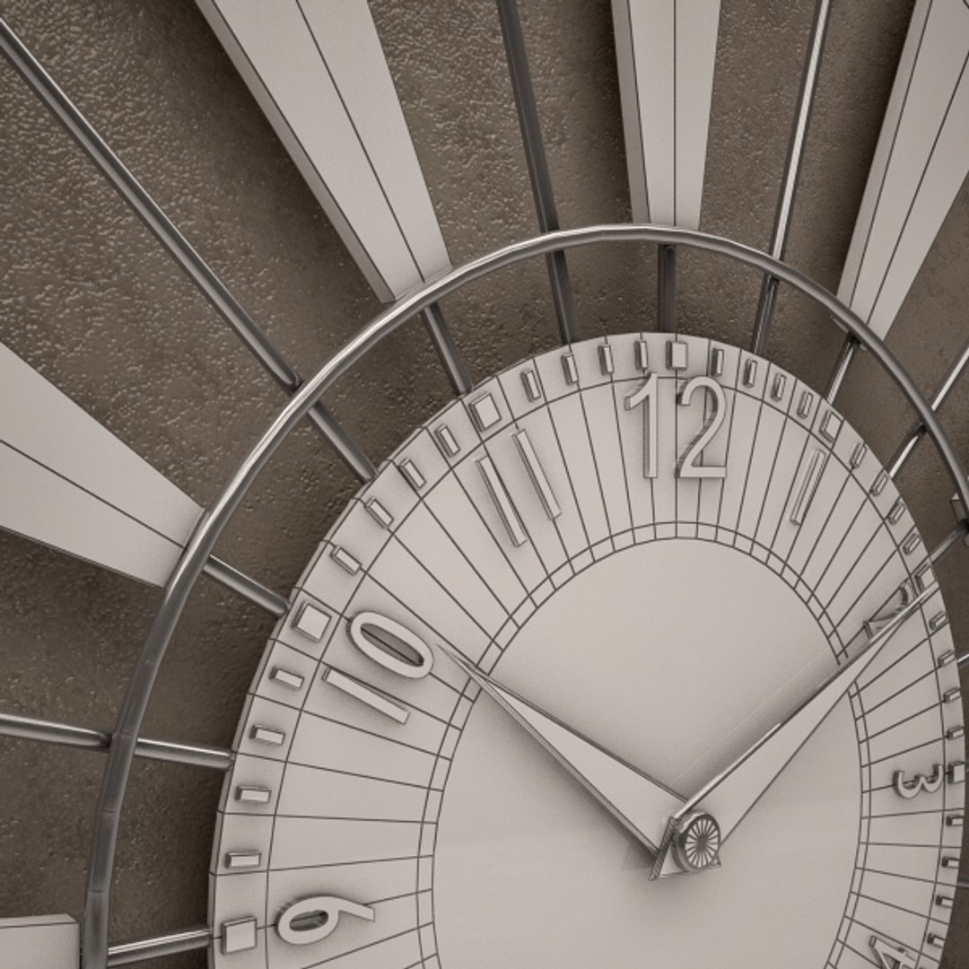 Fxb Wall Clock 3d Max