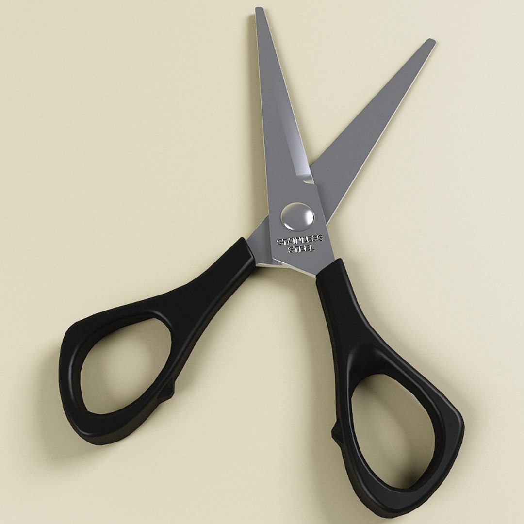 3d Scissors Modelled Function Model