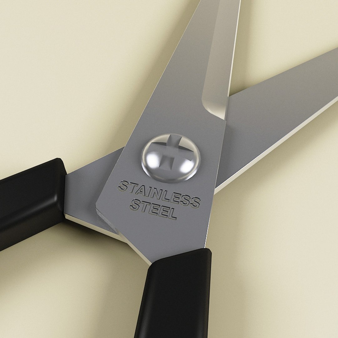 3d Scissors Modelled Function Model