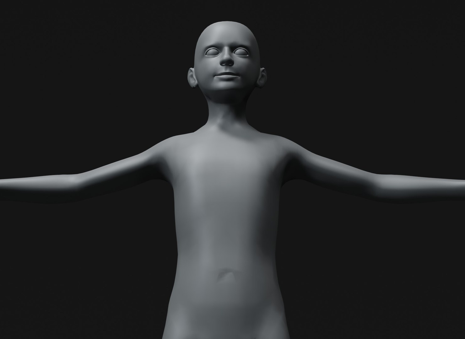 Boy Kid Body Base Mesh 3D Model 20k Polygons Model - TurboSquid 1748360