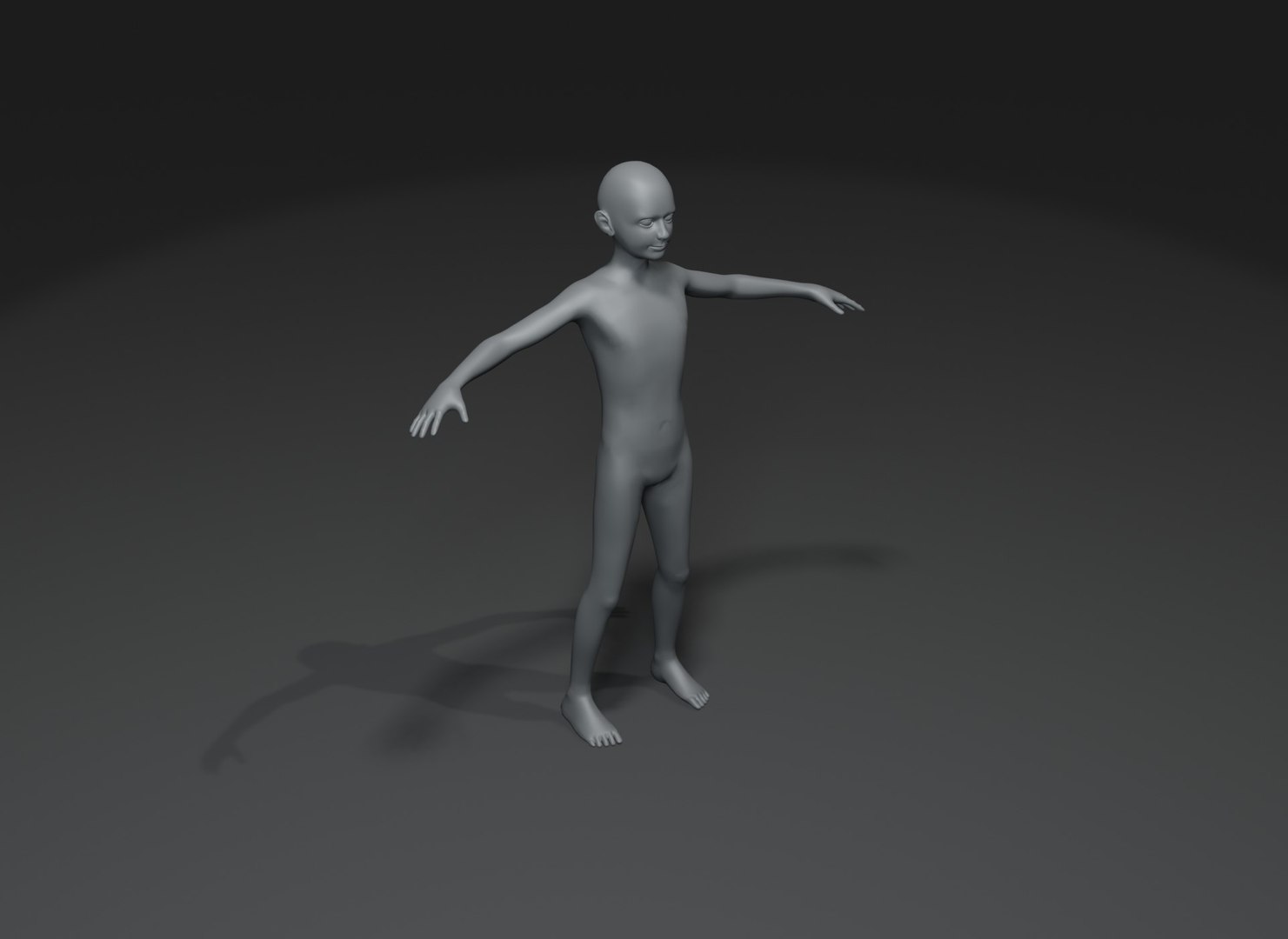 Boy Kid Body Base Mesh 3D Model 20k Polygons Model - TurboSquid 1748360