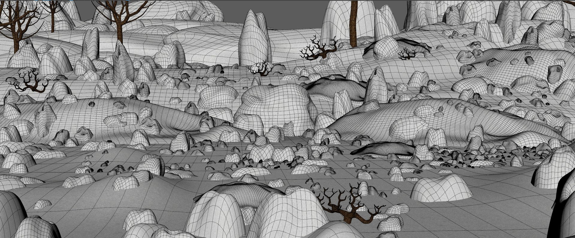 Snow Cartoon 3D Model - TurboSquid 1245342