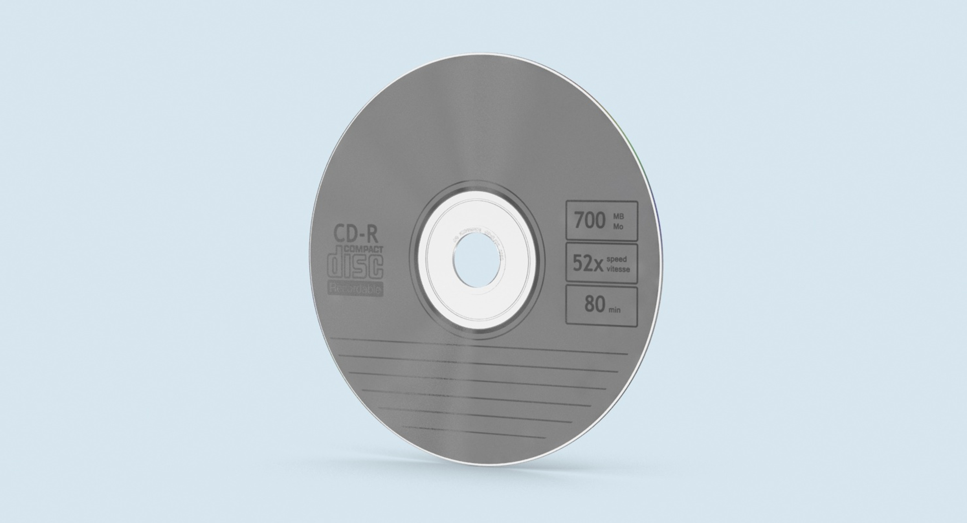 Cd Silver 3d Model