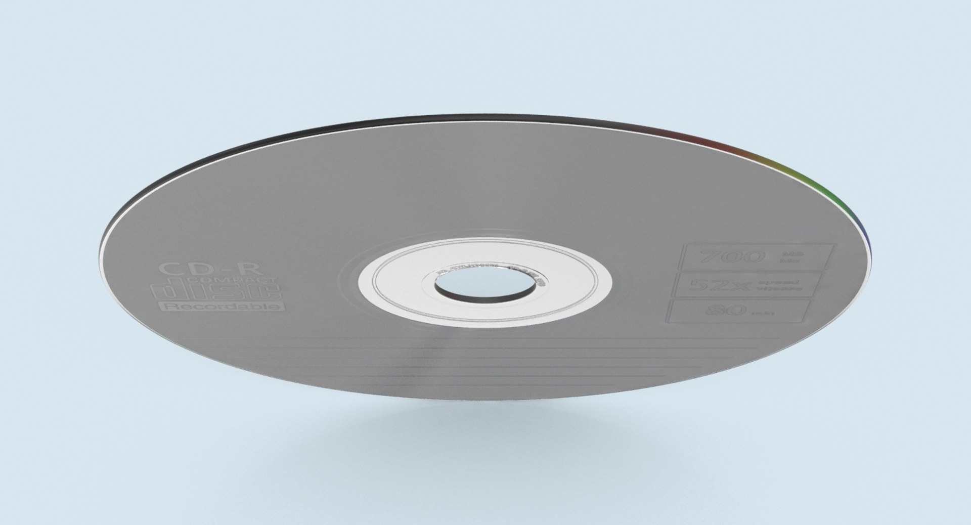 Cd Silver 3d Model