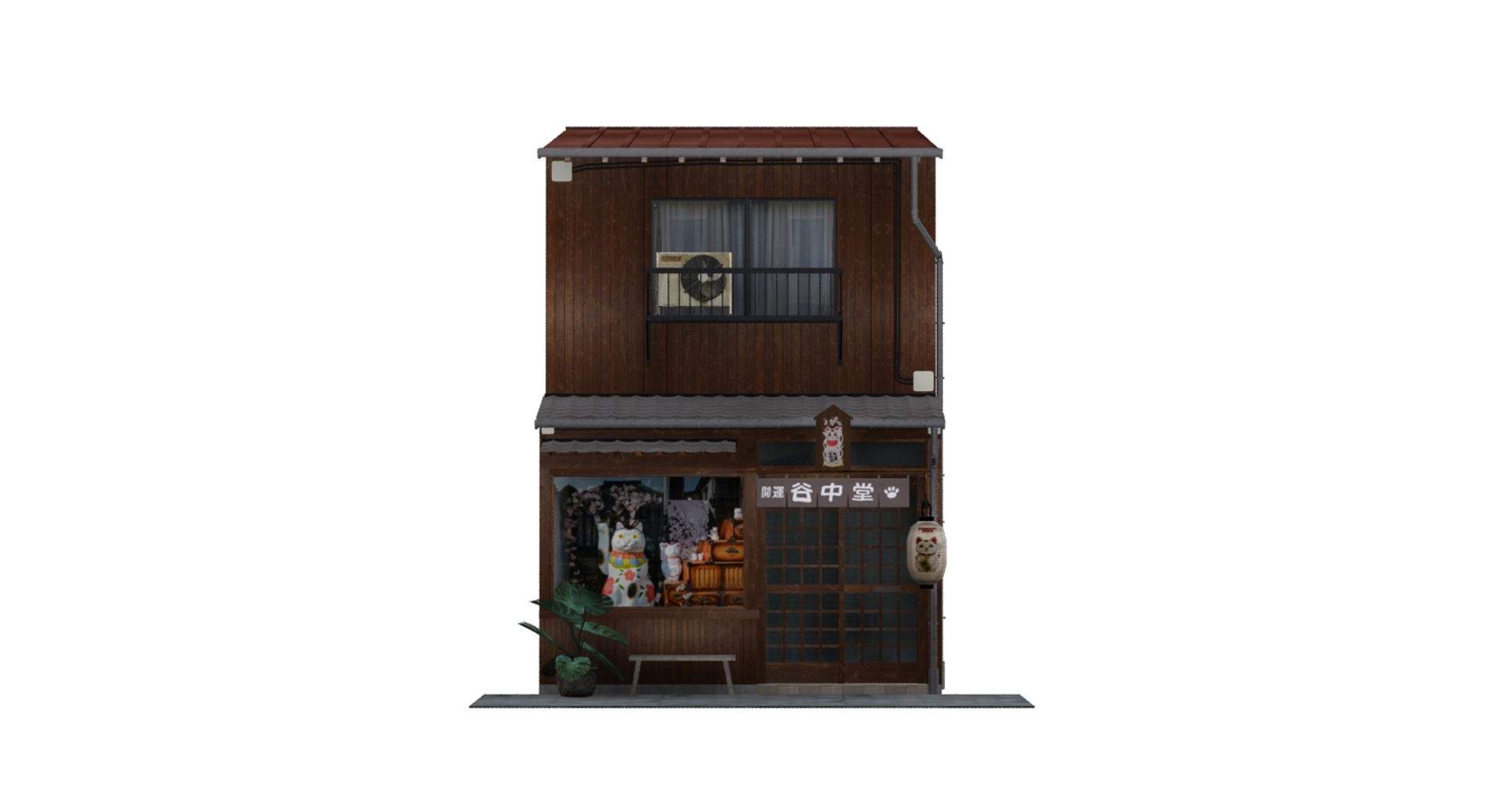 3D Old Tokyo Store Model - TurboSquid 1307194