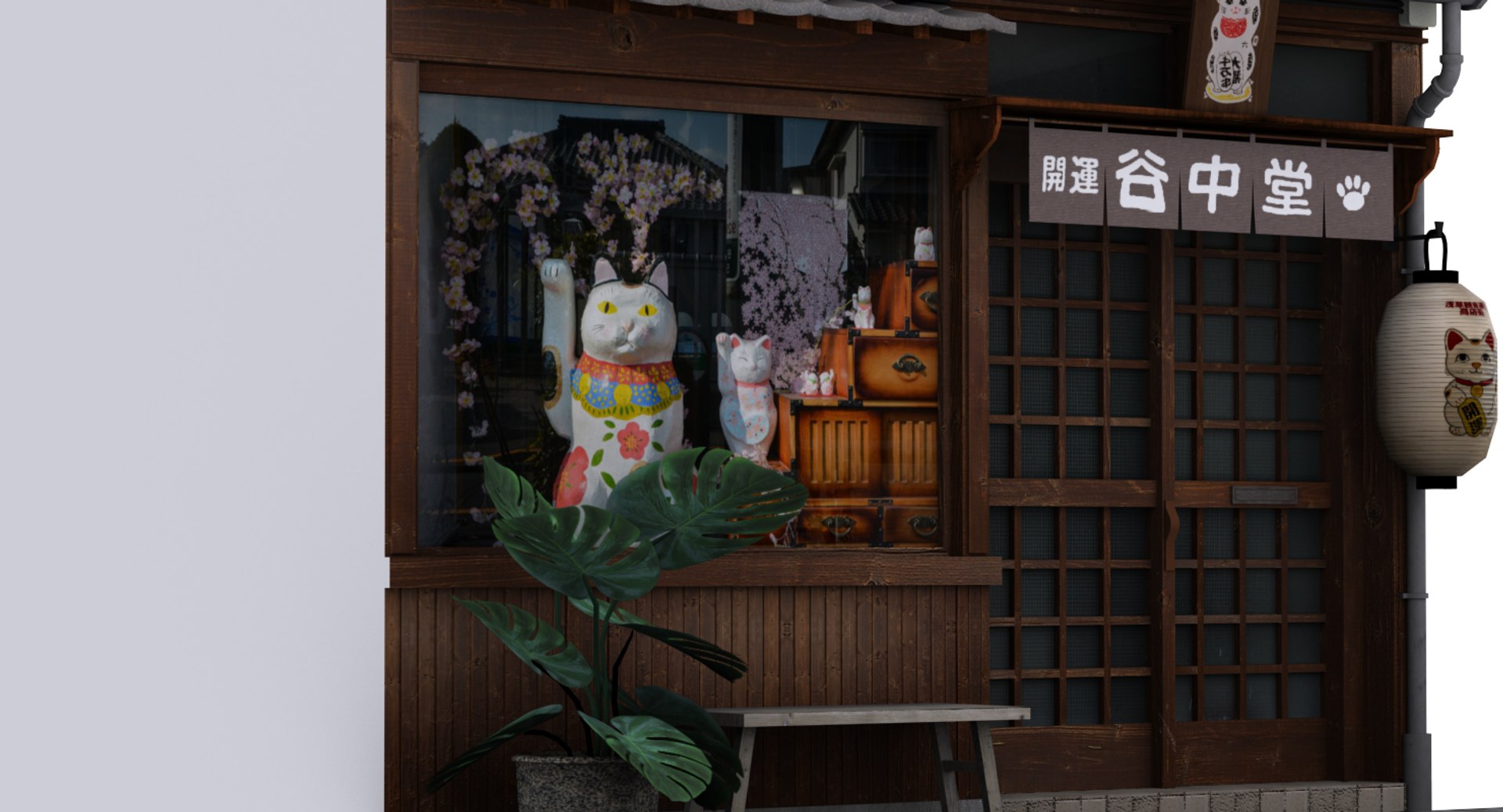3D Old Tokyo Store Model - TurboSquid 1307194