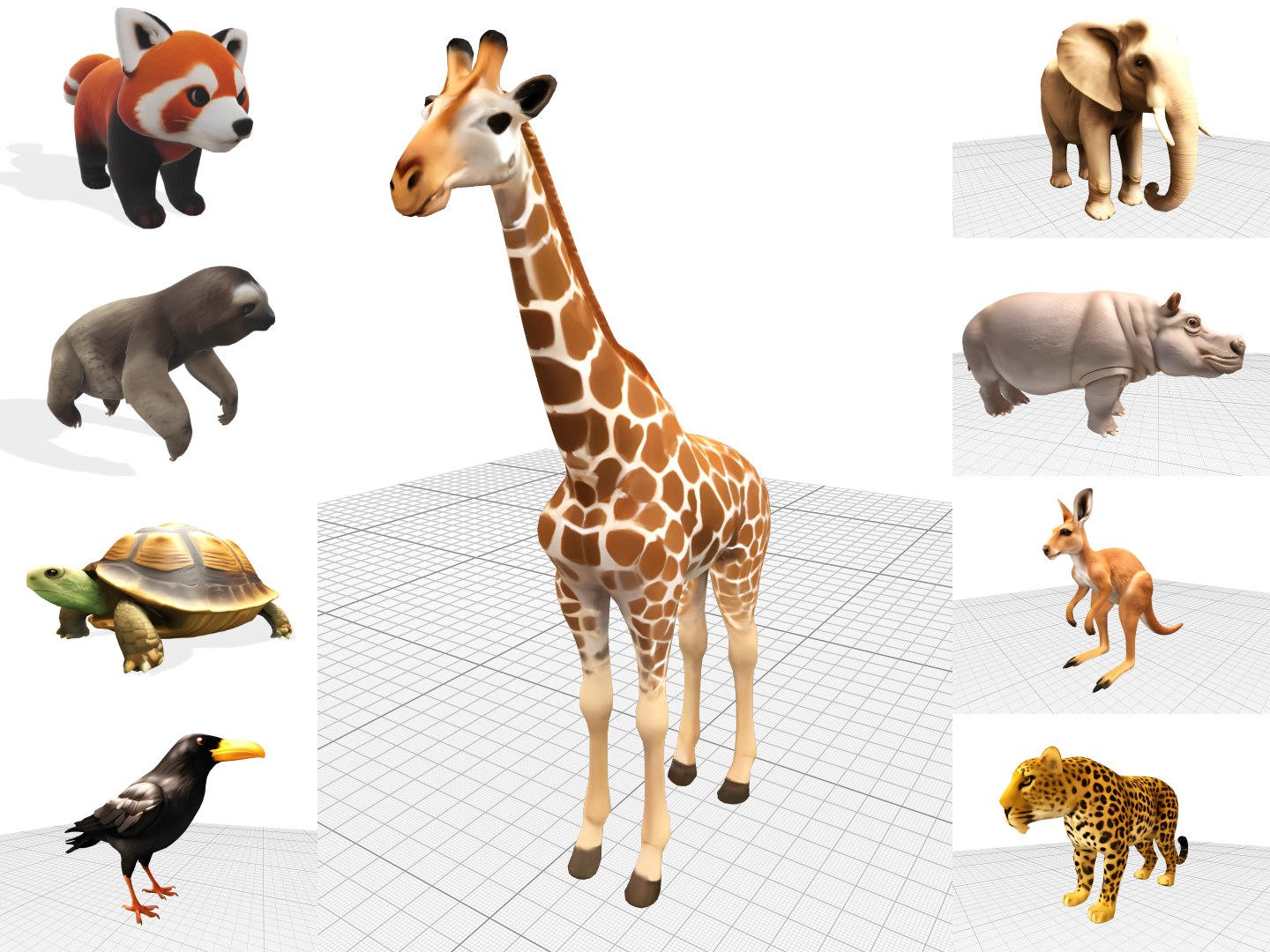 3D Wild Animals Collection V1 - TurboSquid 2326129