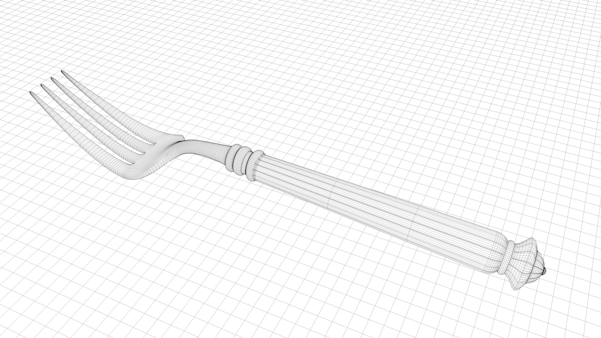 Fork 3D Model - TurboSquid 2181607