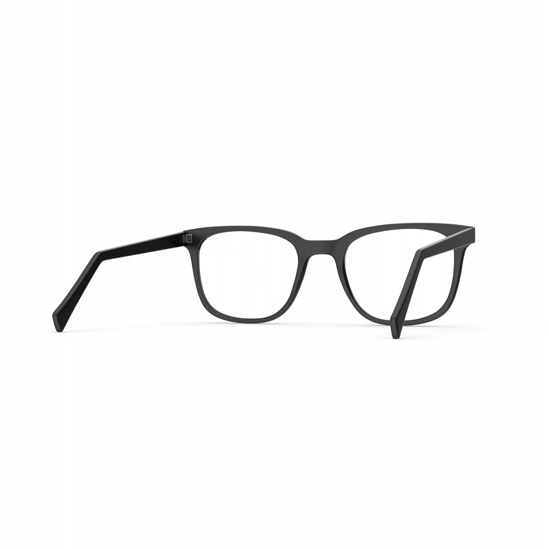 3D Black Eyeglasses Model - TurboSquid 1995880
