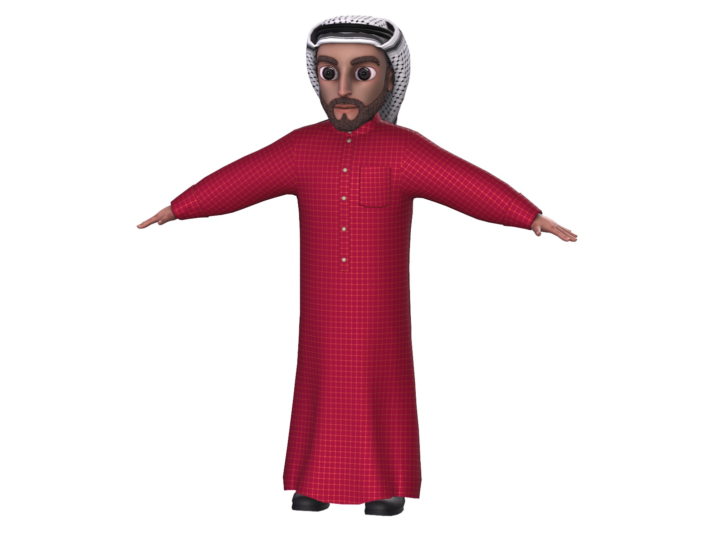 ArabMan 3D Model - TurboSquid 1781696