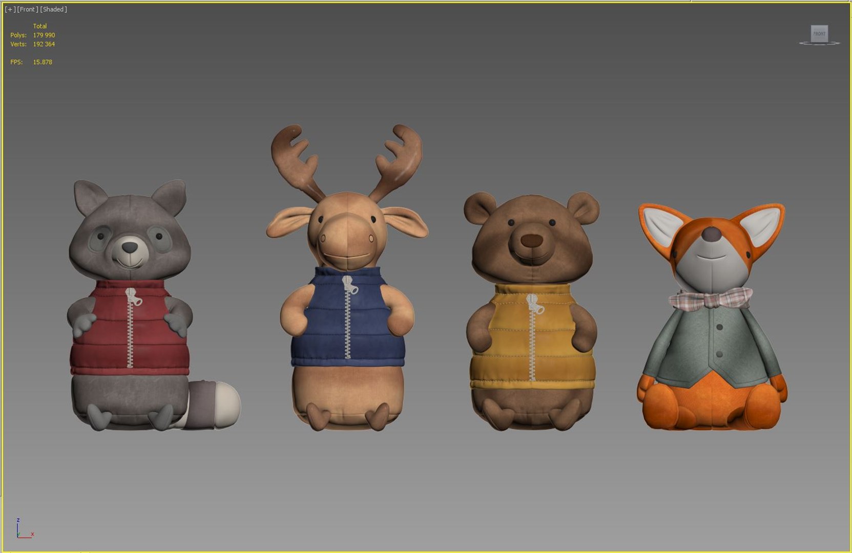 Plush Toys 08 3D - TurboSquid 1781381