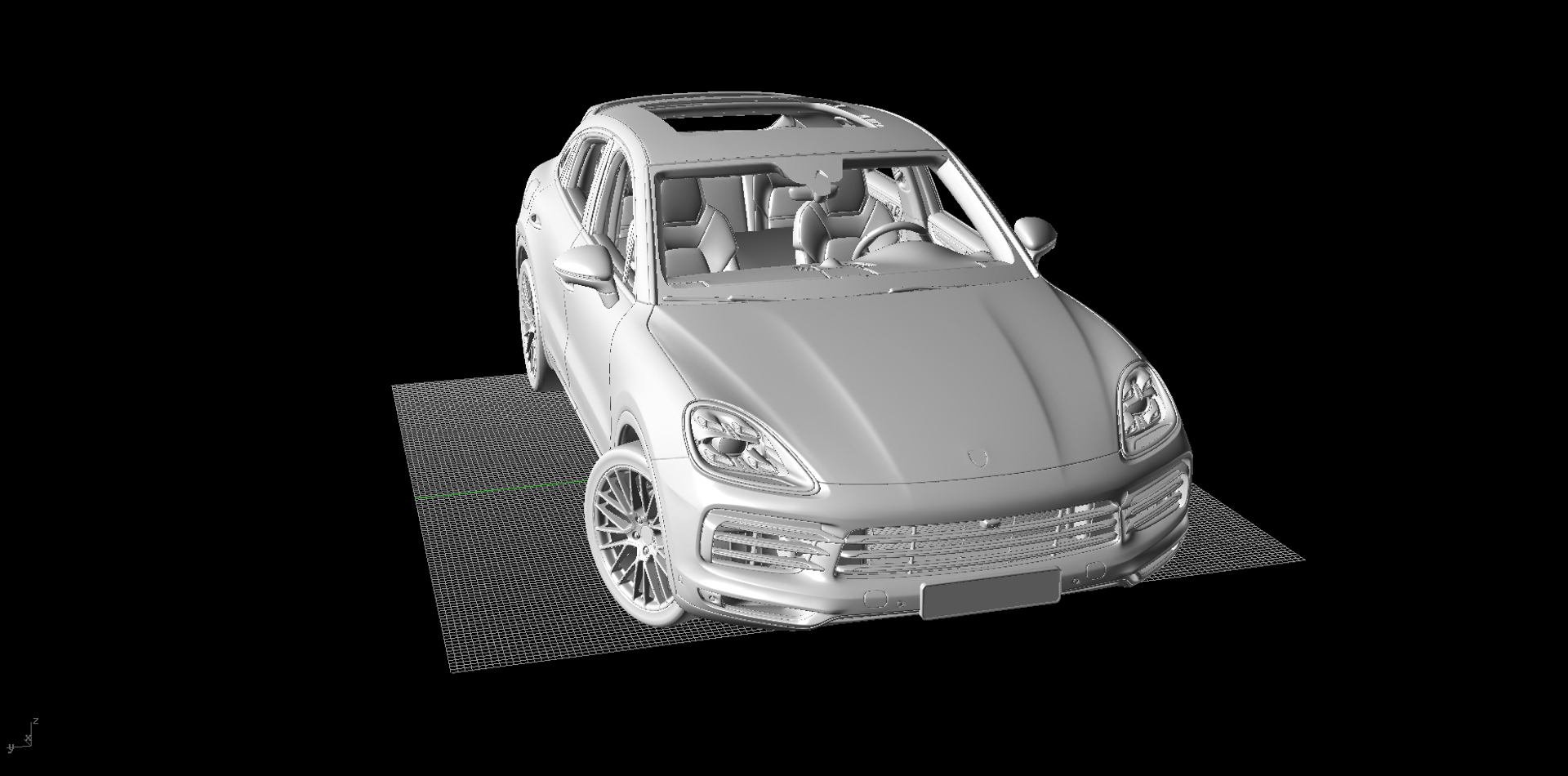 3D Model Porsche Cayenne Coupe 2020 - TurboSquid 1413789