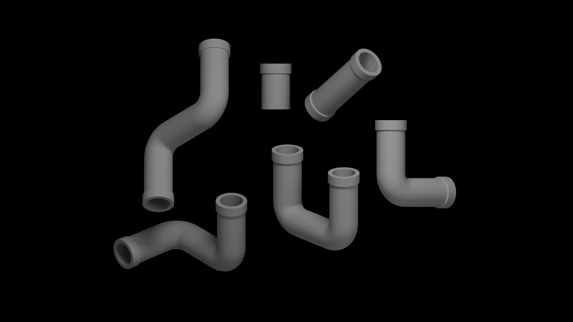 3D Mario Style Pipes - TurboSquid 2192892