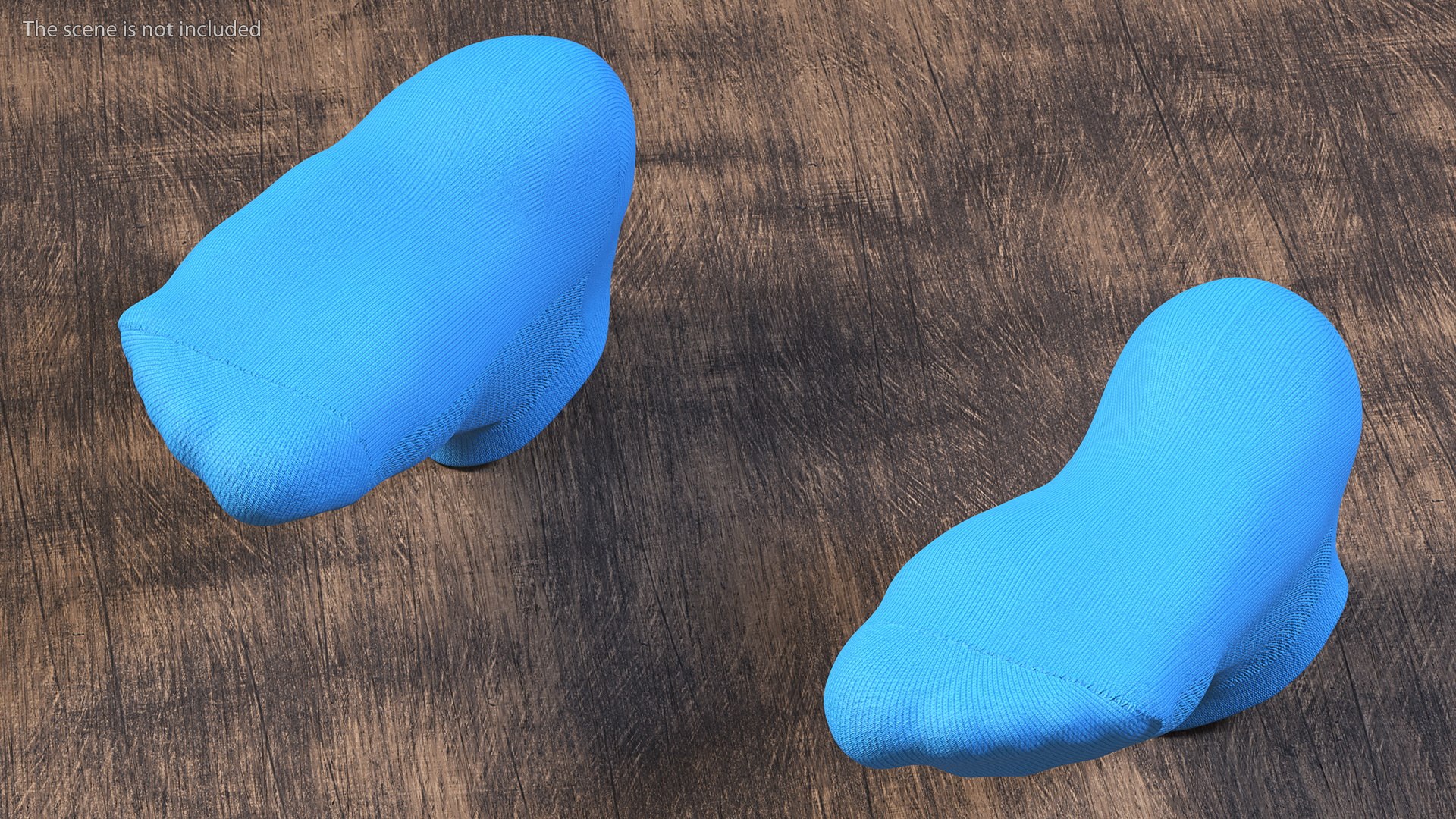 Socks Nike Blue on The Foot Standing 3D model - TurboSquid 1957255