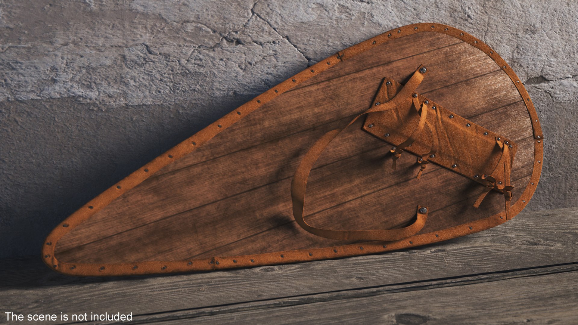 3d Model Norman Shield