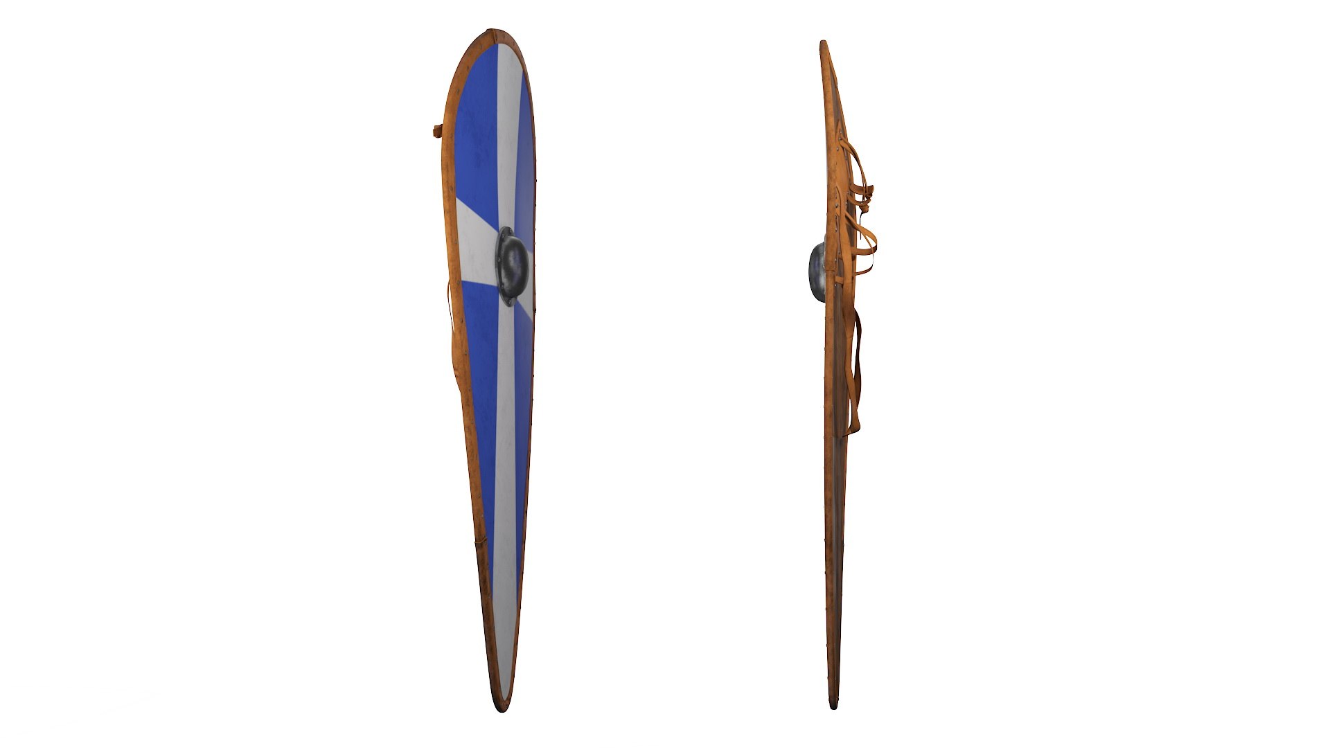 3d Model Norman Shield