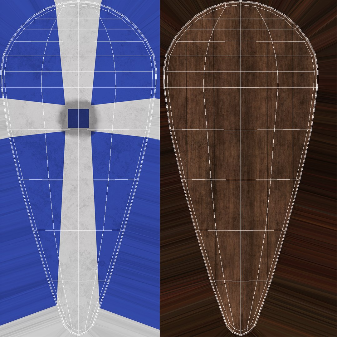 3d model norman shield