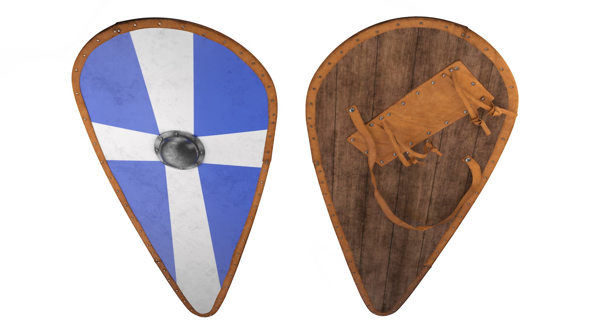 3d Model Norman Shield