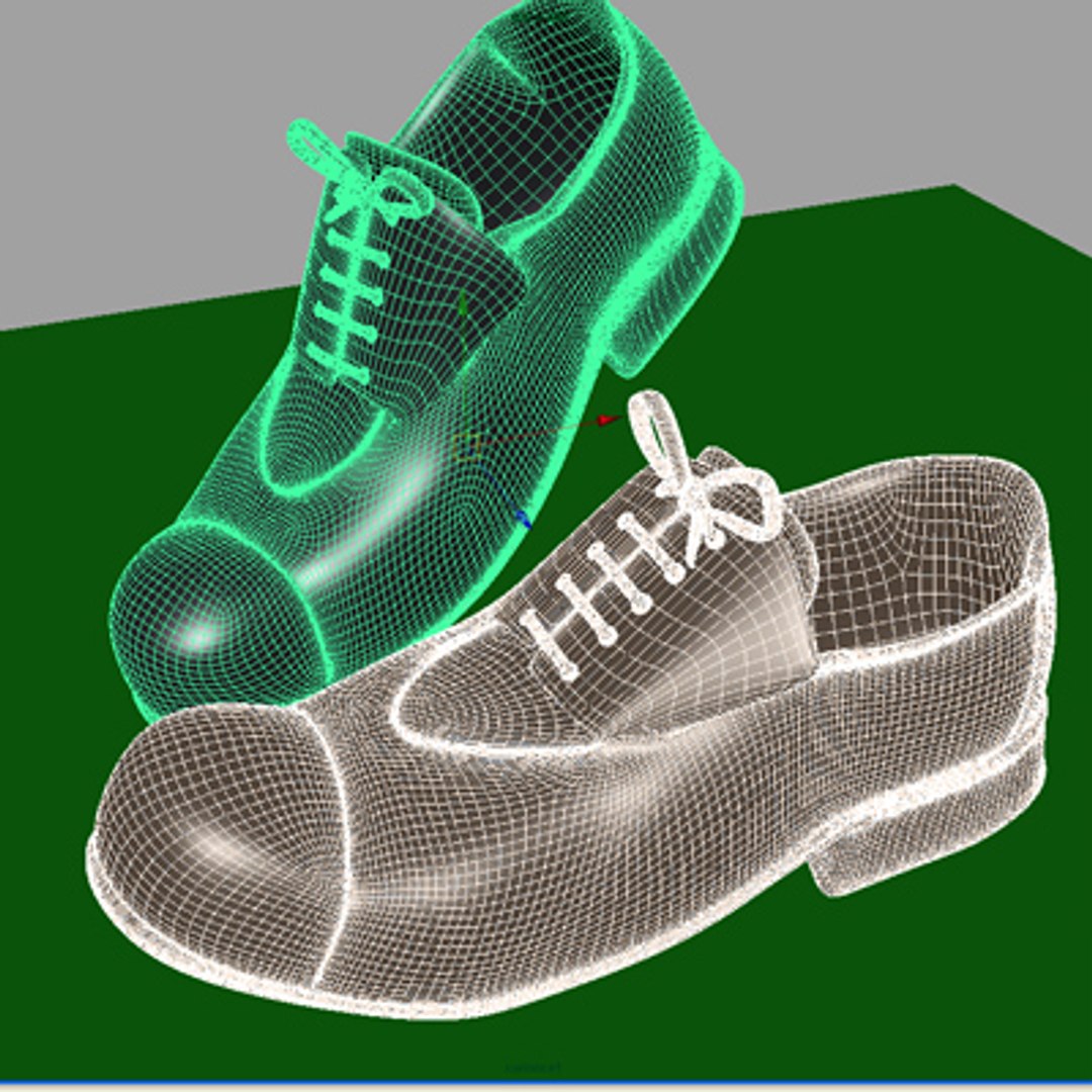 boots 3d obj