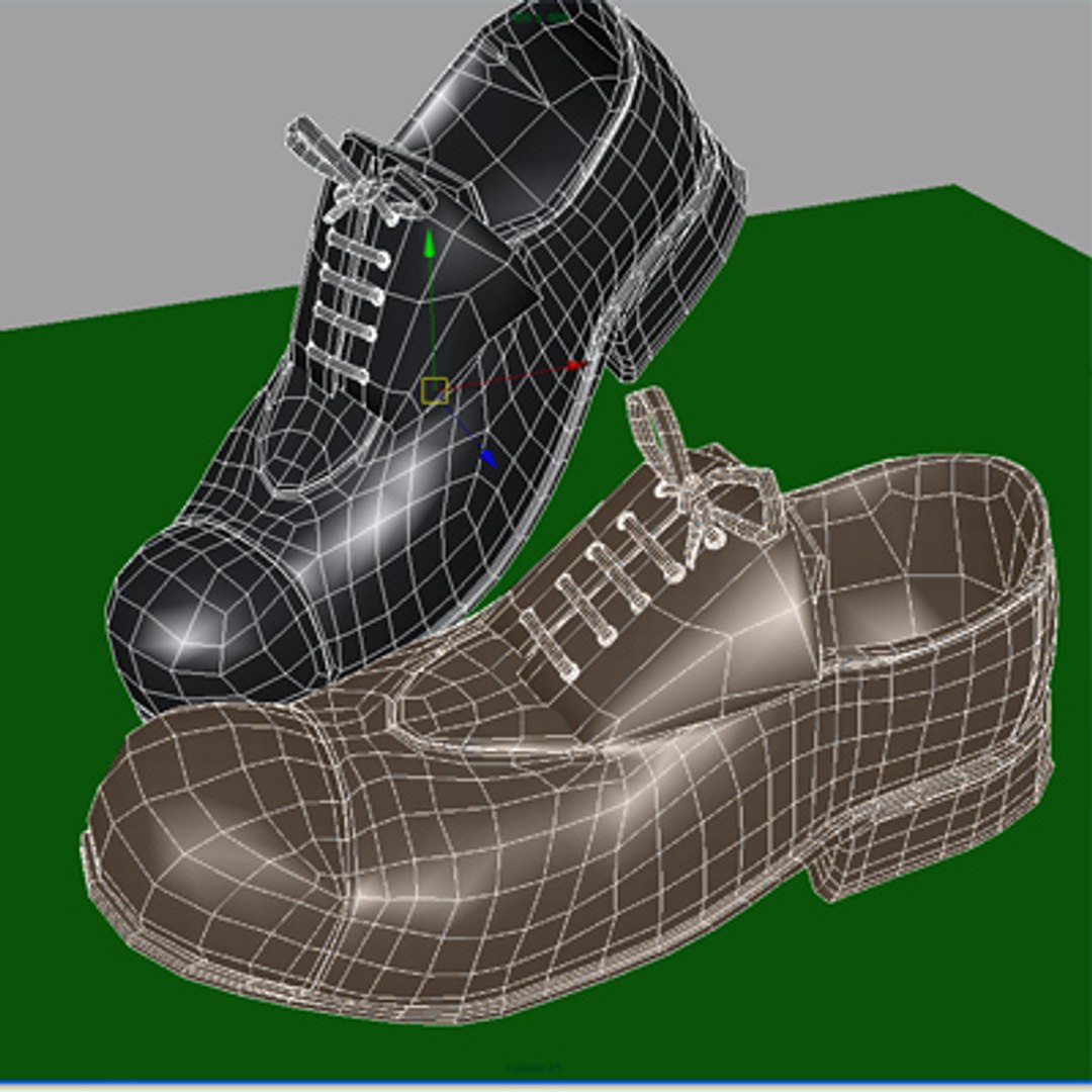 boots 3d obj