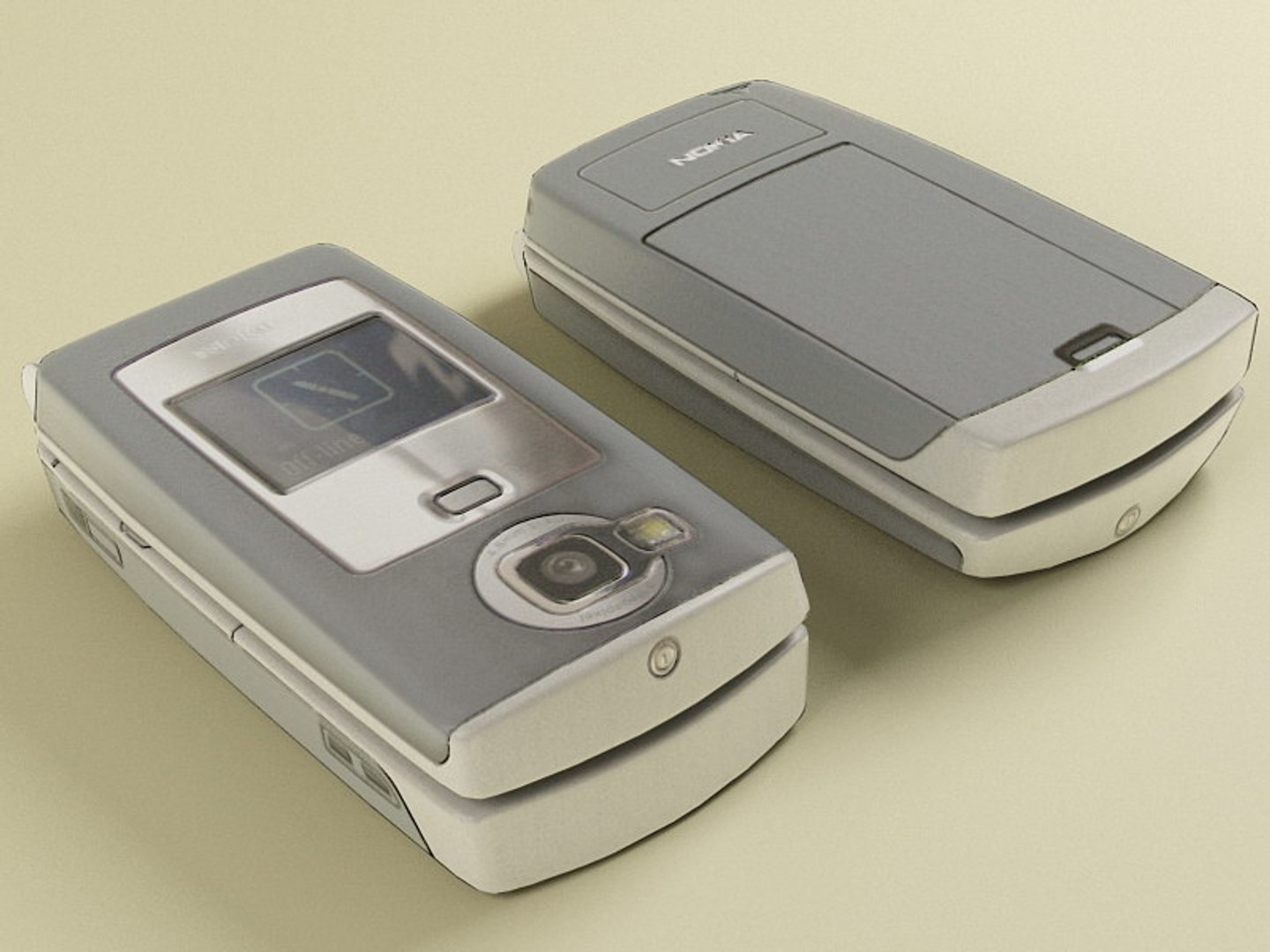 3d Nokia N71 Modelled Model