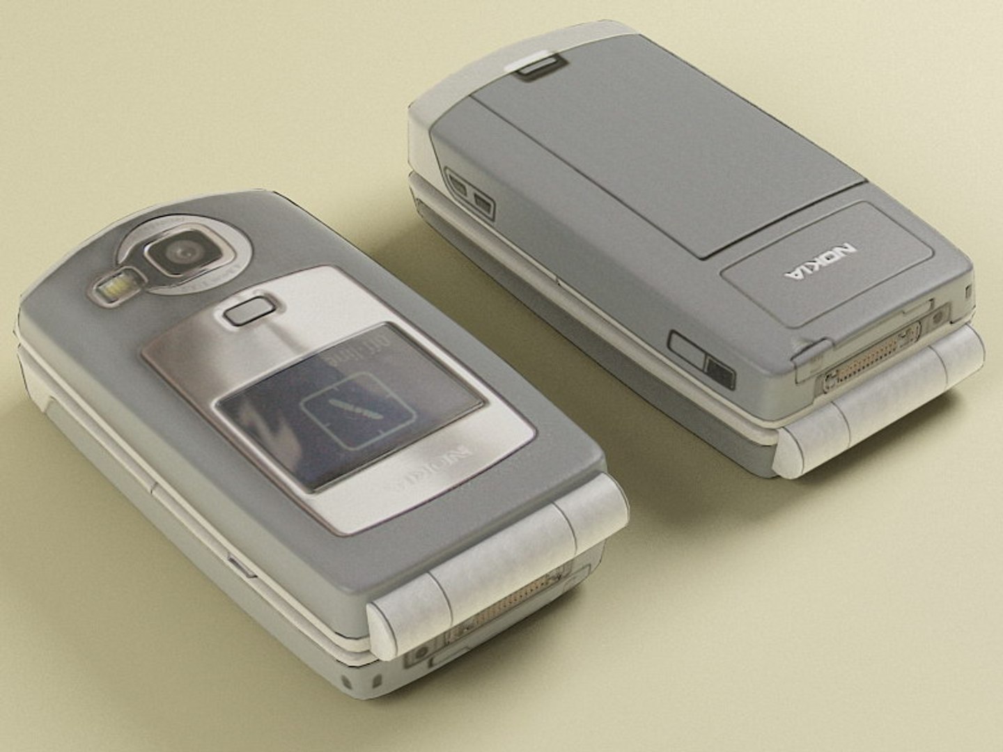 3d Nokia N71 Modelled Model