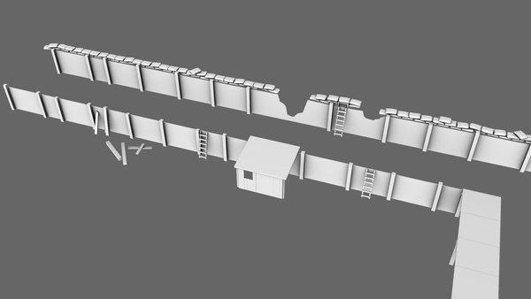 Trench war 3D - TurboSquid 1225813