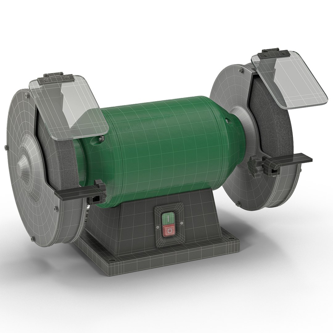Bench Grinder 3d Model