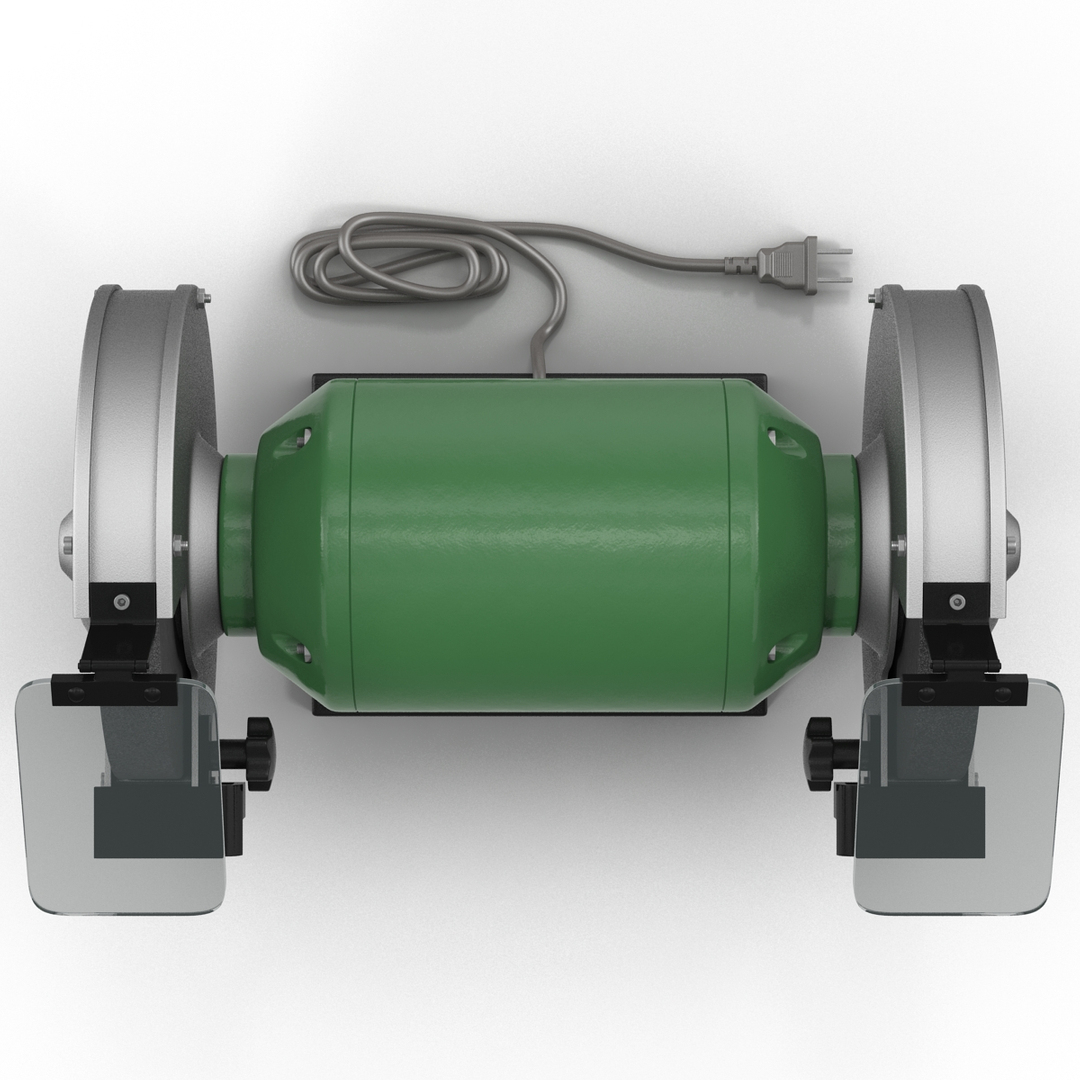bench grinder 3d model