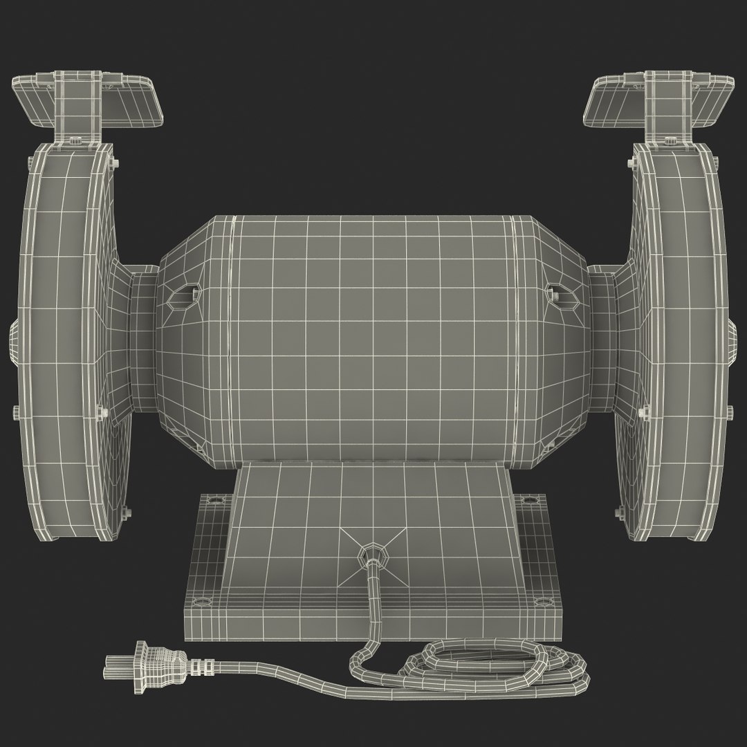 Bench Grinder 3d Model