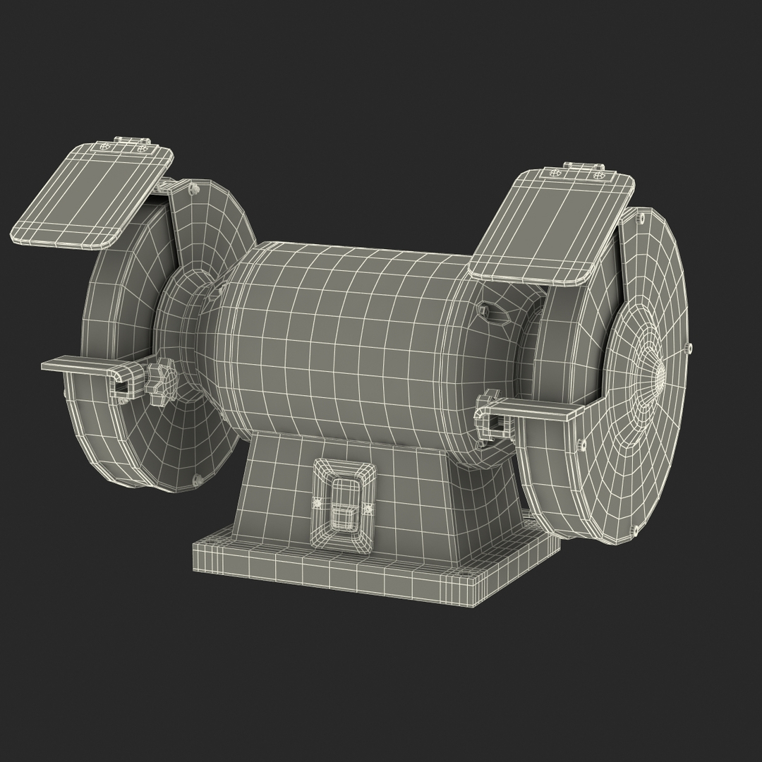 Bench Grinder 3d Model