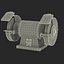 bench grinder 3d model