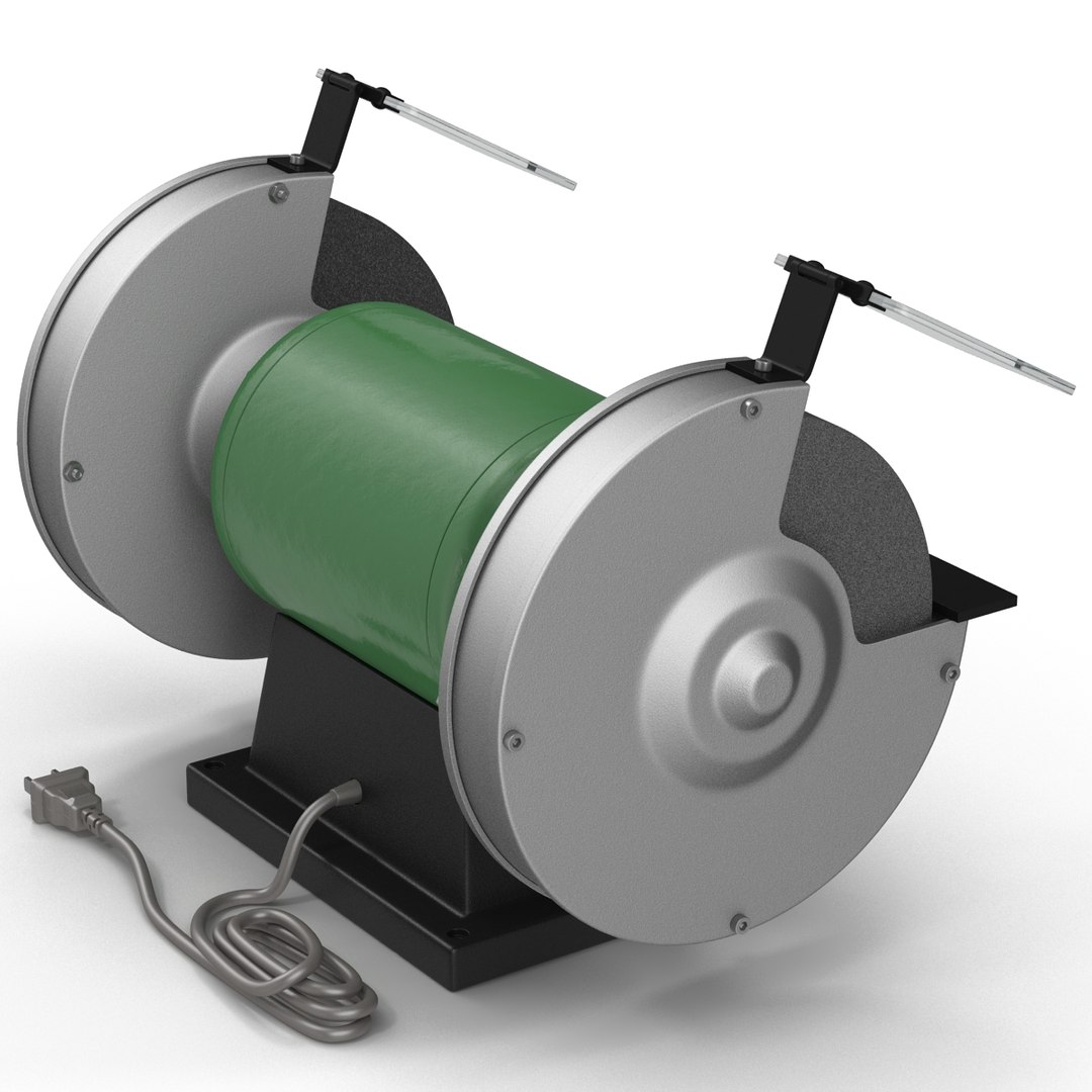 Bench Grinder 3d Model