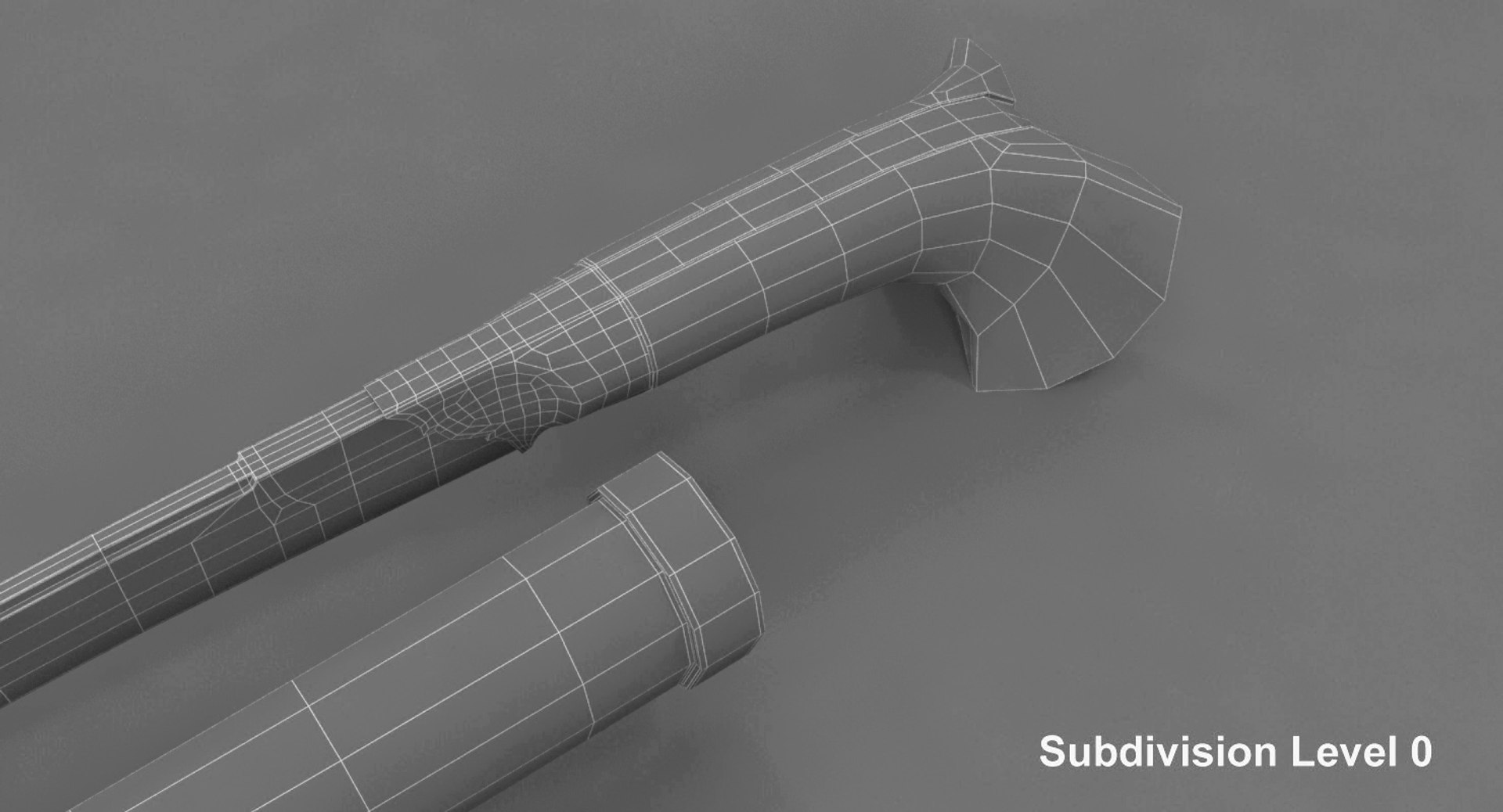 Ottoman Yatagan 3d Model Turbosquid 1271096