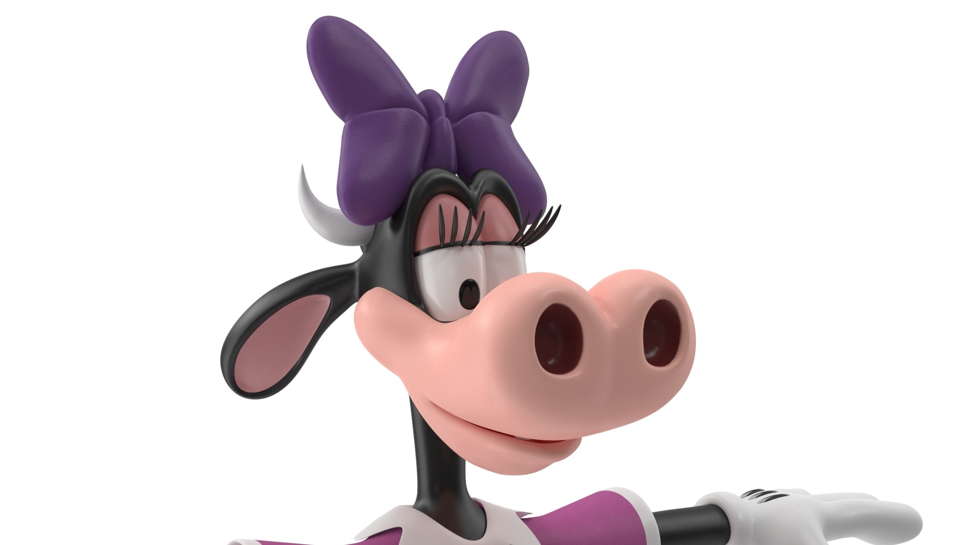 3D Clarabelle Cow Film Model - TurboSquid 1568138