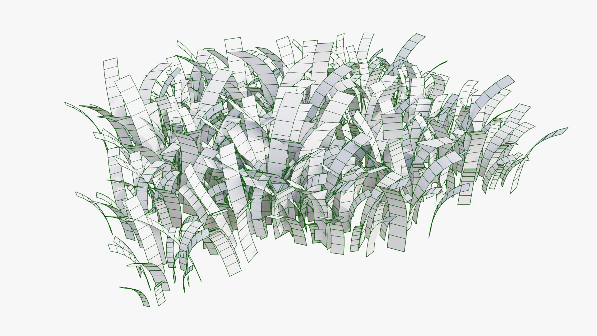 3D Pink Wild Flower Field - TurboSquid 2076363