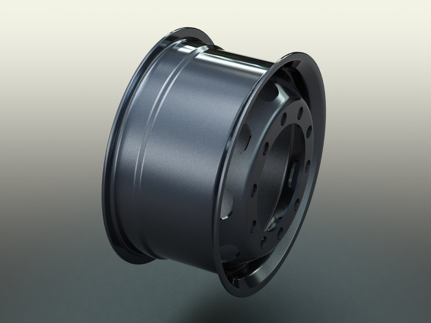 Heavy Truck Steel Wheel Rim 315 80R225 3D - TurboSquid 2167437