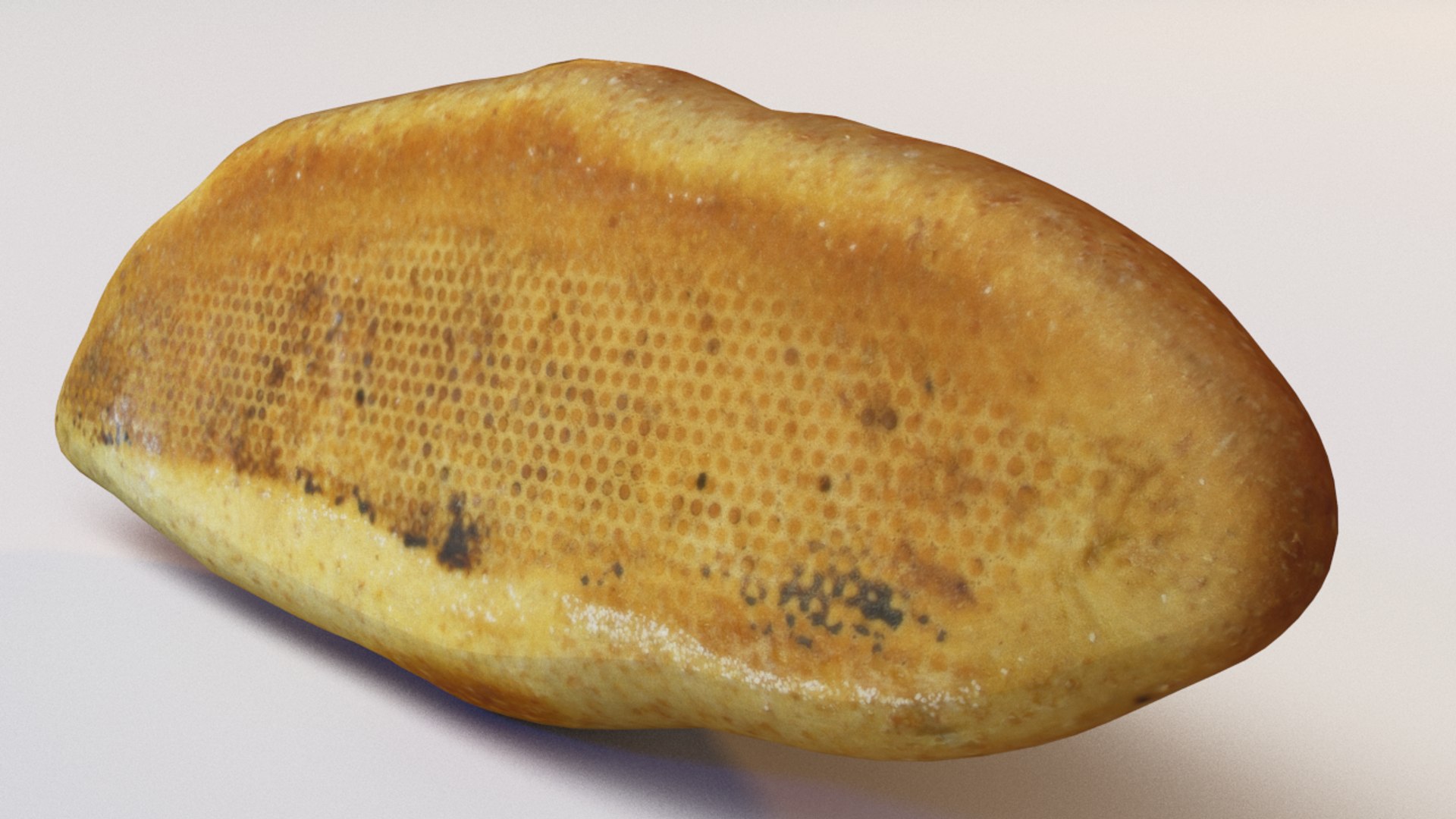 Photoscaned bolillo bread ready 3D model - TurboSquid 1348647