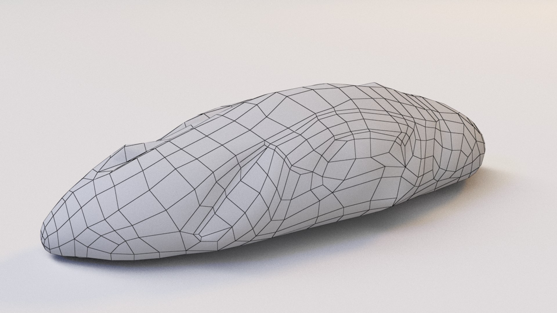 Photoscaned bolillo bread ready 3D model - TurboSquid 1348647