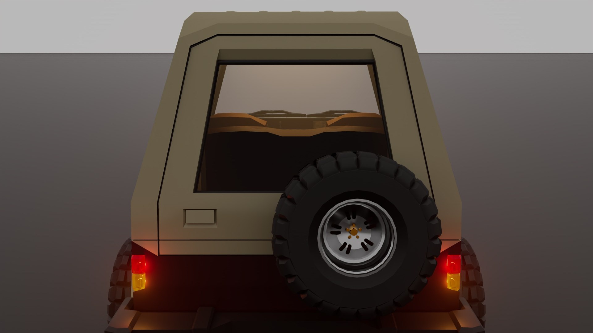 Mitsubishi Pajero Shogun Car Low Poly 3D model - TurboSquid 2042543