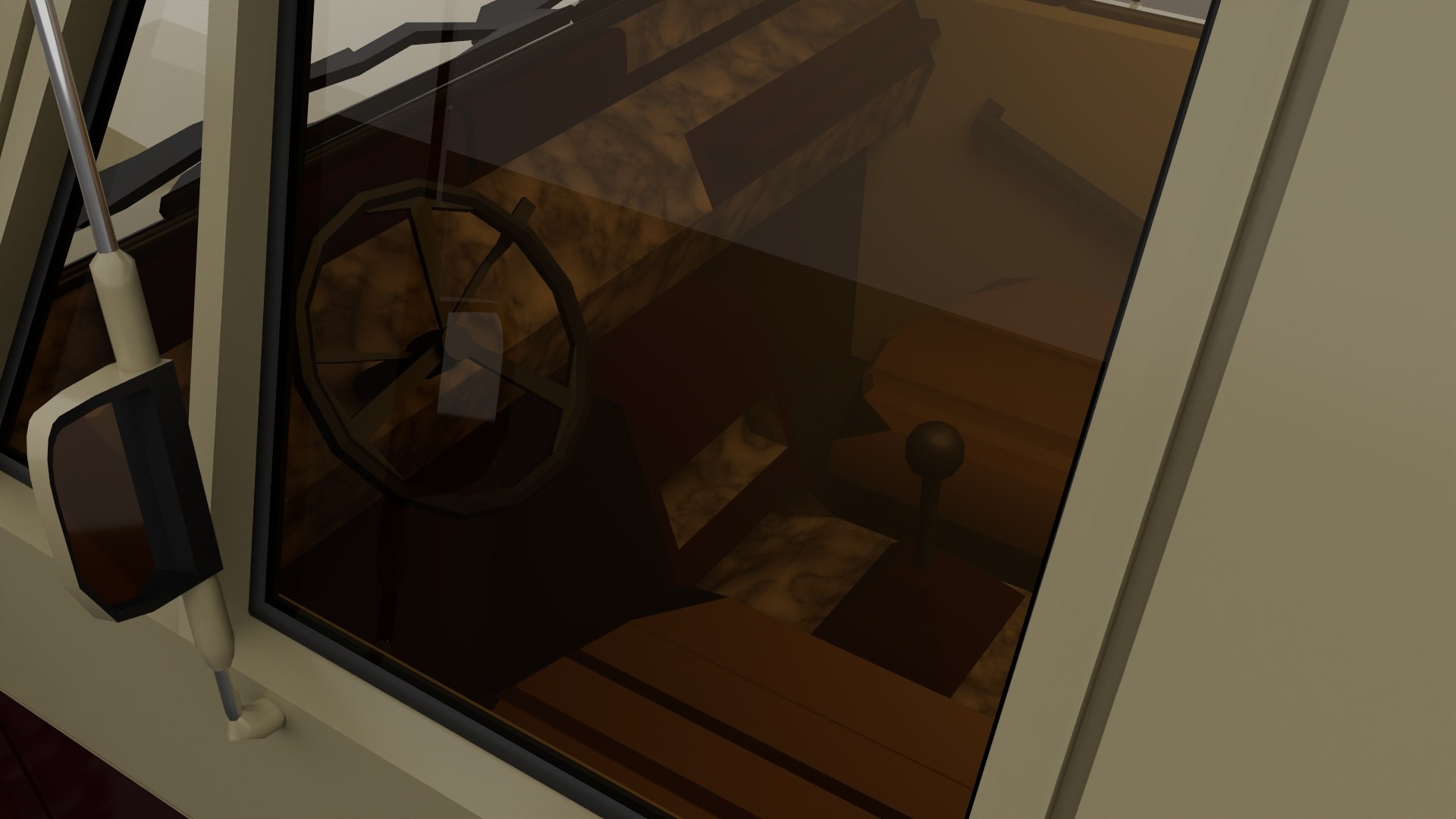 Mitsubishi Pajero Shogun Car Low Poly 3D model - TurboSquid 2042543