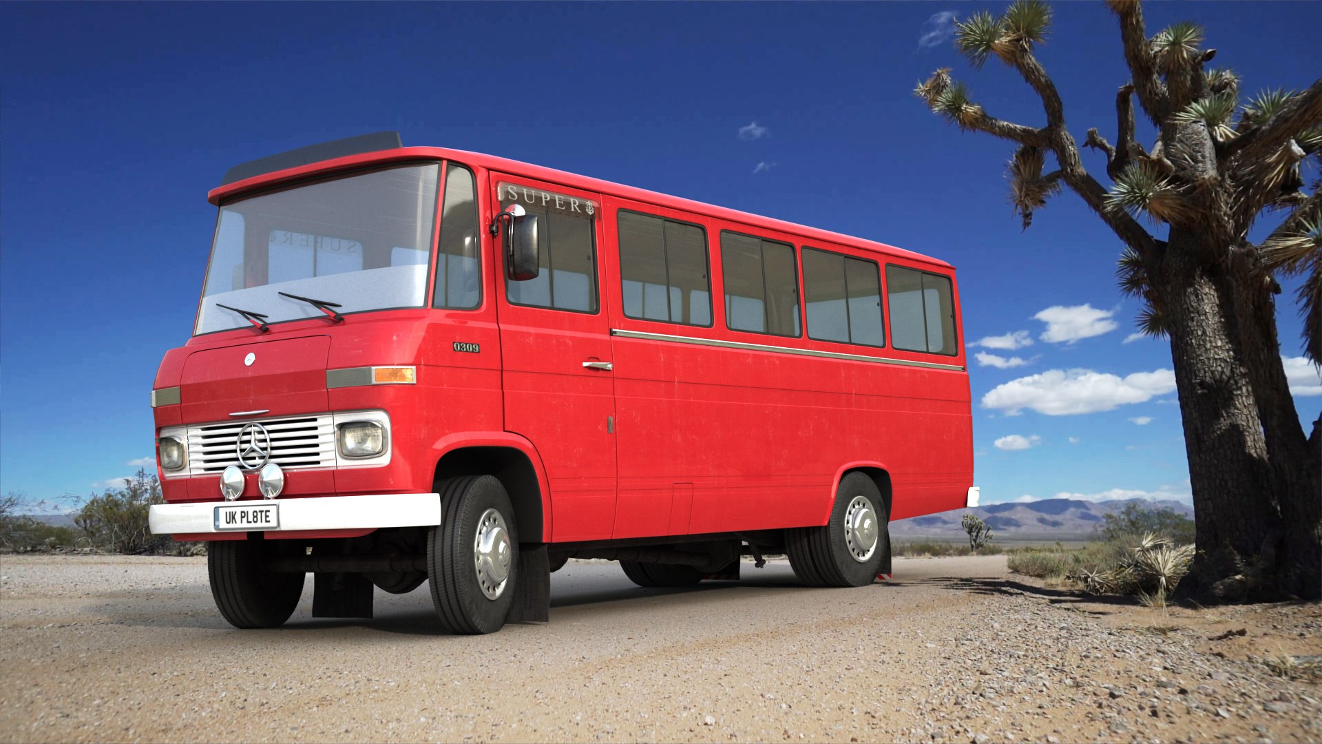 3D Old Minibus - TurboSquid 1437879