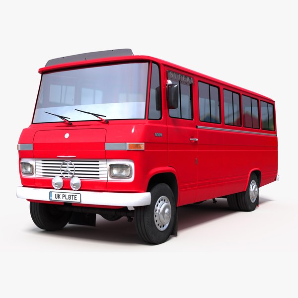 modelo 3d Microbús - TurboSquid 1437879
