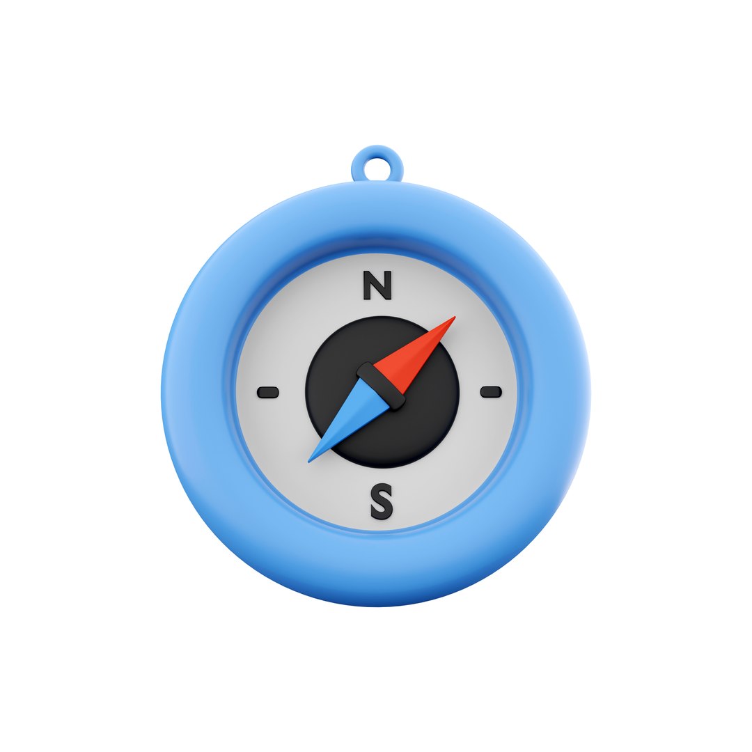 3d compass icon3D模型 - TurboSquid 2045920