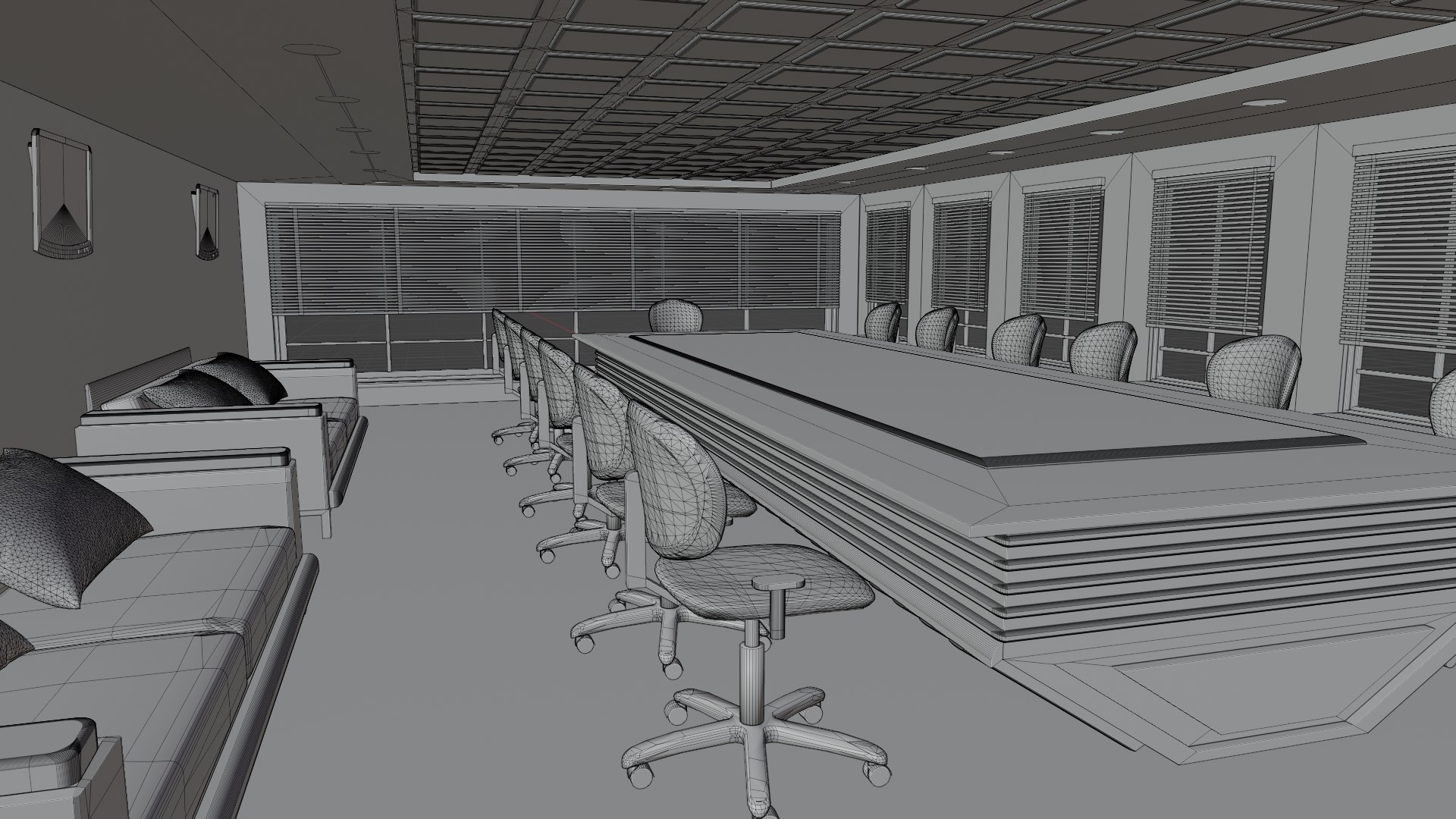 Meeting Room 3D model - TurboSquid 2159551