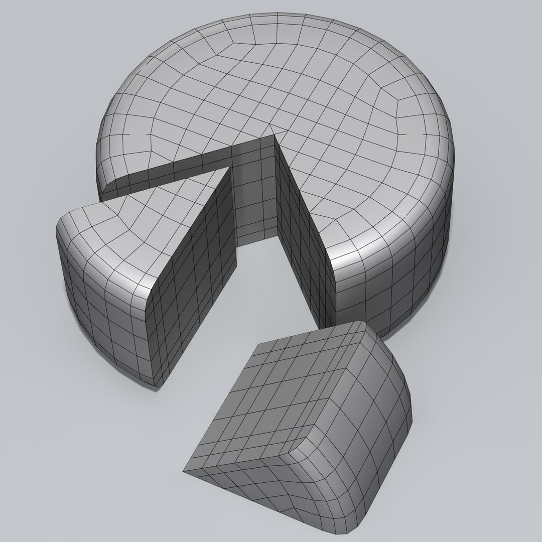 3d Block Cheddar