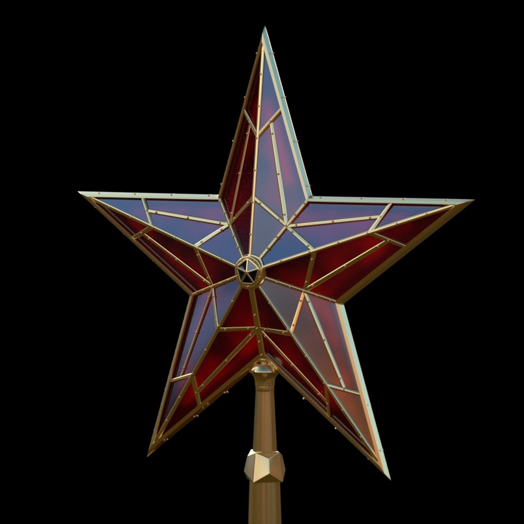 red star kremlin 3d lwo