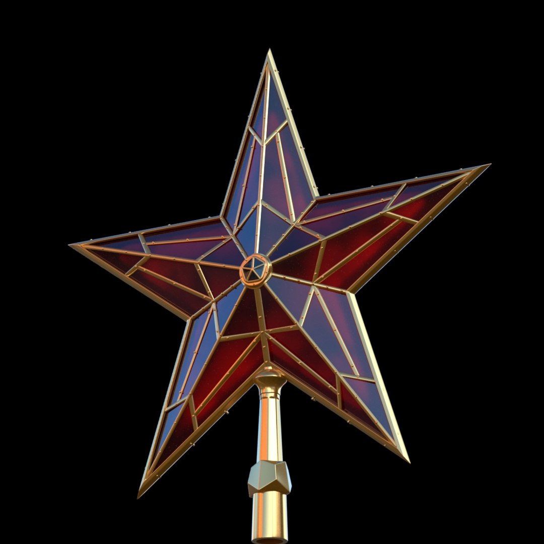 red star kremlin 3d lwo